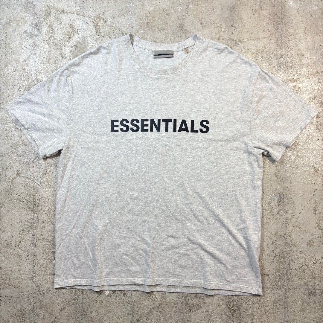 Fear of God Essentials Embossed Tee, Men's Fashion, Tops & Sets ...