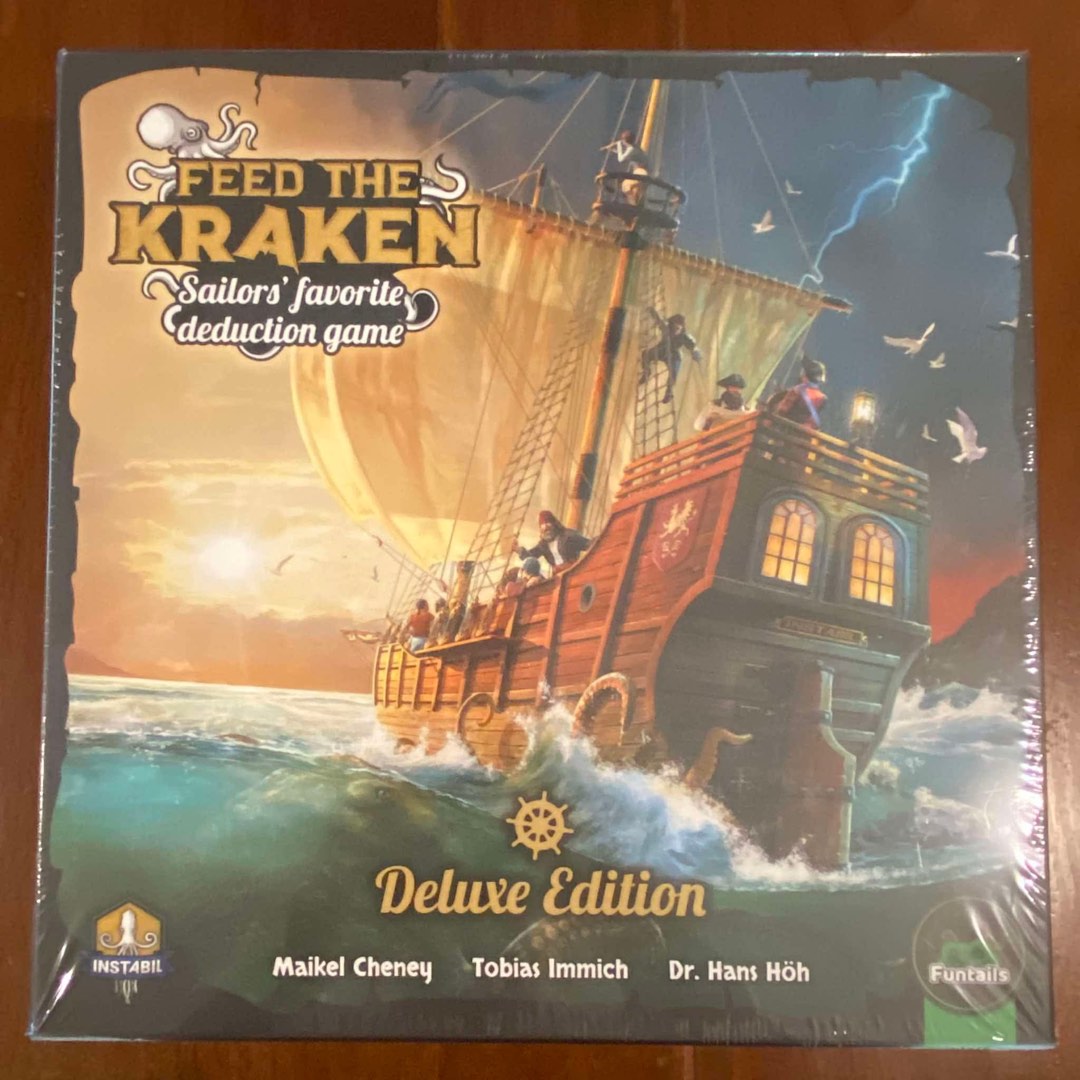 Feed the Kraken board game, Hobbies & Toys, Toys & Games on Carousell