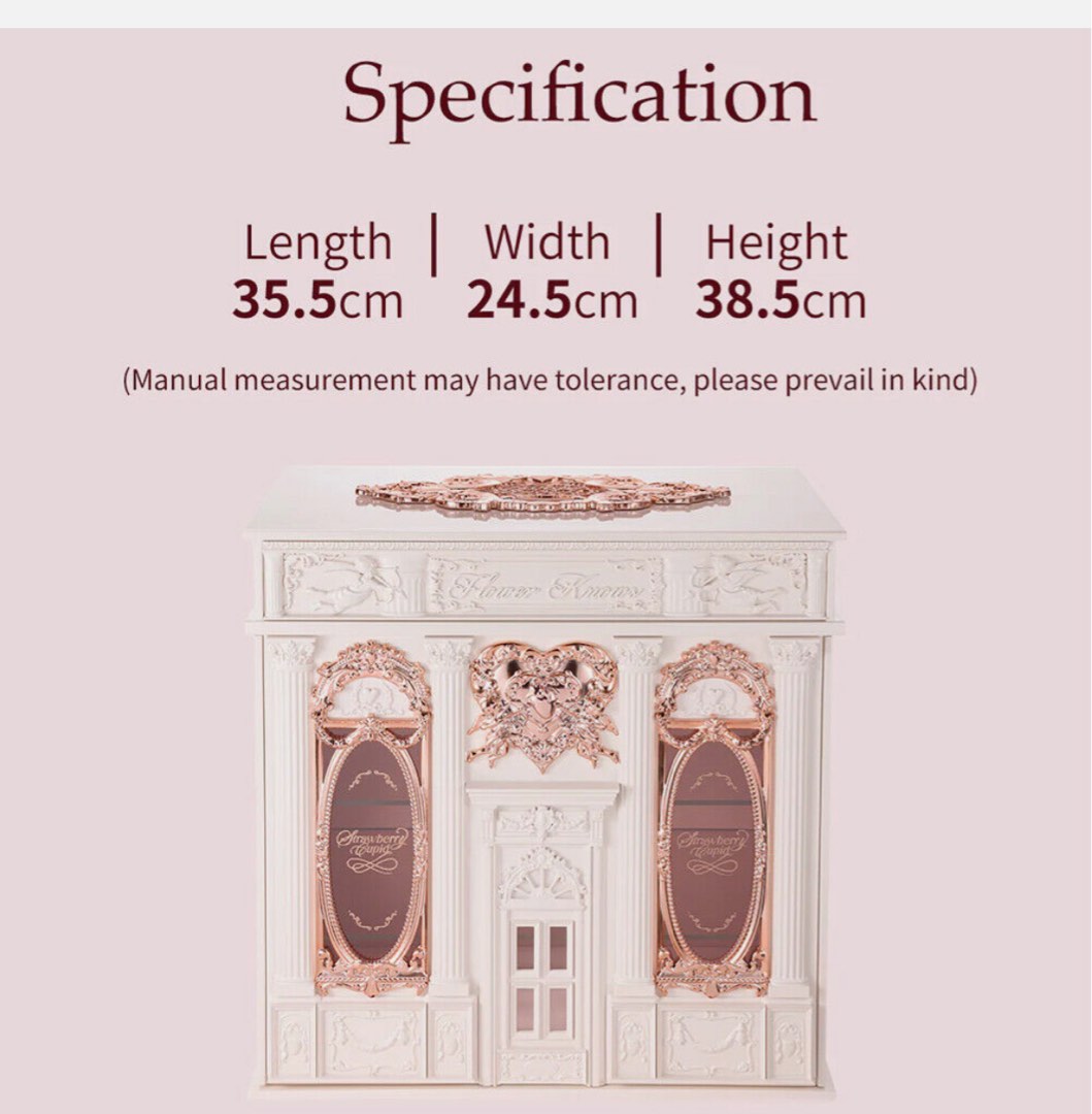 Flower Knows Strawberry cupid box only, Furniture & Home Living, Home ...