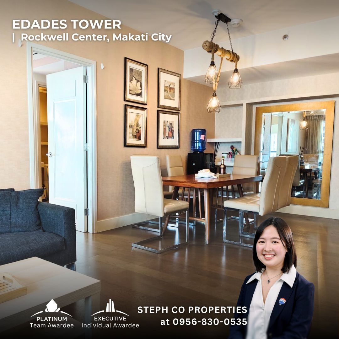 FOR SALE: Edades Tower, Rockwell, 2BR Unit at Makati (Direct Buyers ...