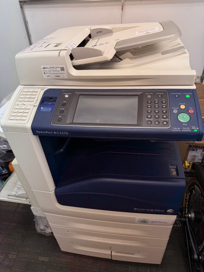 Fuji Xerox ApeosPort Ic-C3370, Computers & Tech, Printers, Scanners & Copiers on Carousell