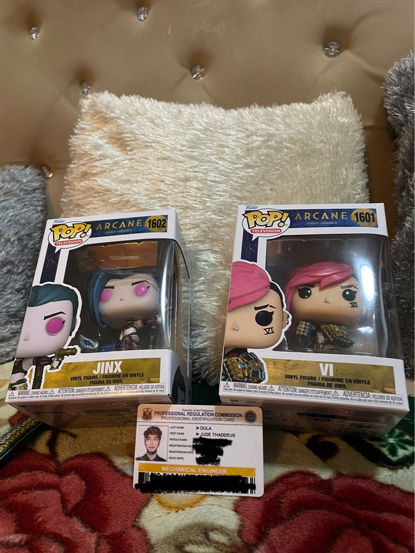 Funko Pop Arcane Jinx and Vi, Hobbies & Toys, Toys & Games on Carousell