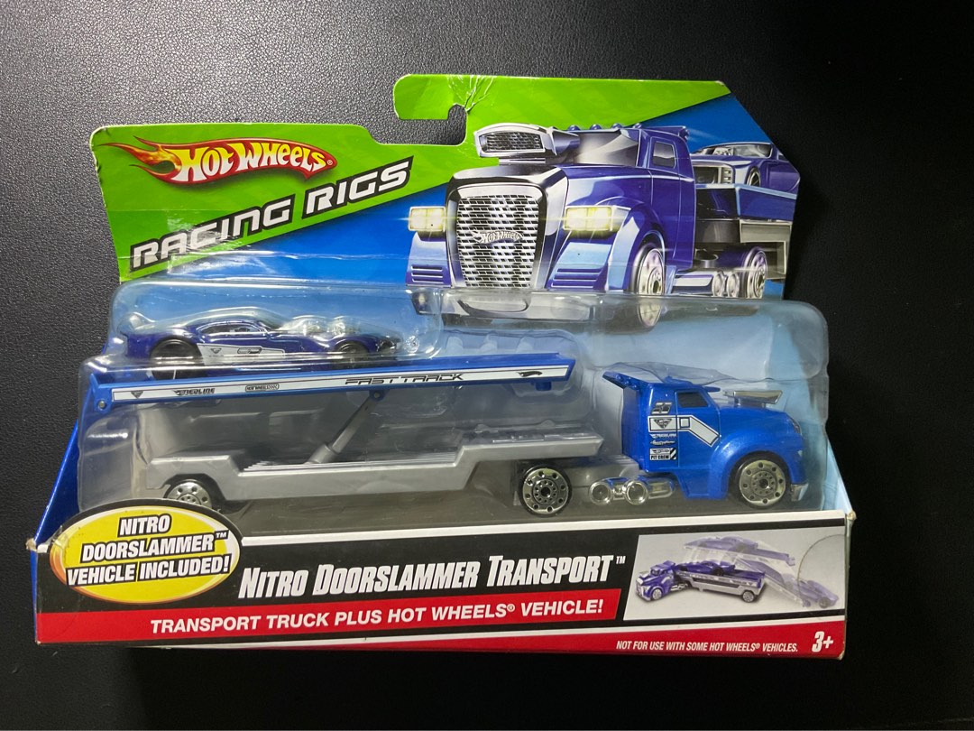 Hot Wheels Racing Rigs - Nitro Doorslammer Transport, Hobbies & Toys ...