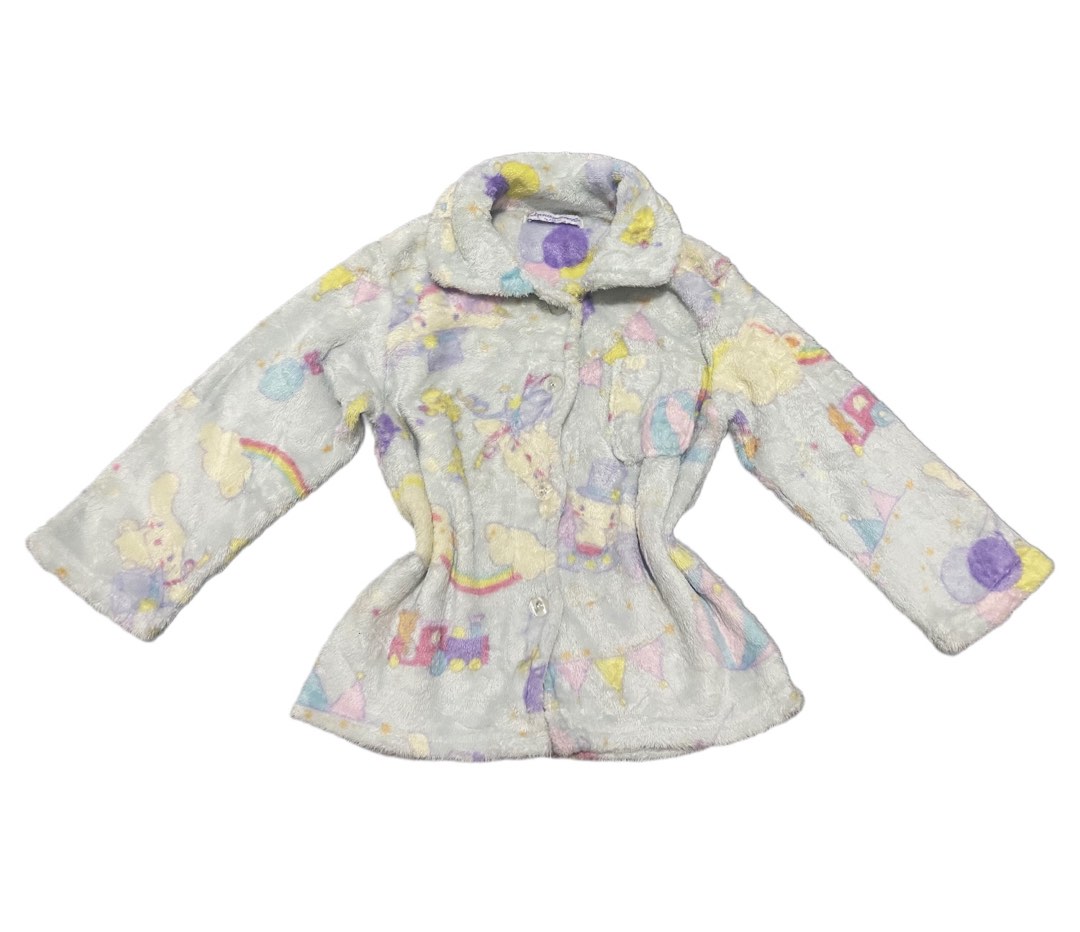 Jacket bulu fuzzy original sanrio Cinnamoroll coquette printed rare ...