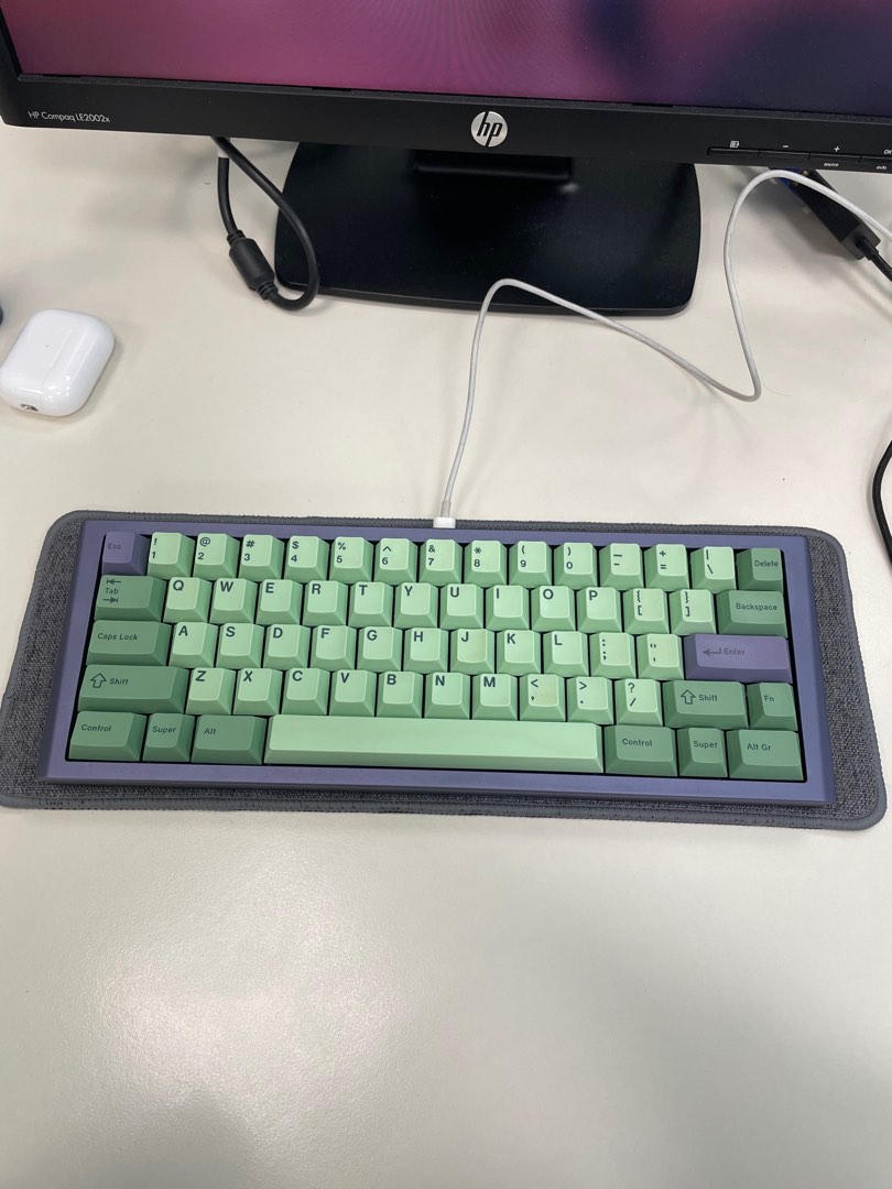 JJW Moment dusk / purple 60% custom keyboard, Computers & Tech, Parts ...