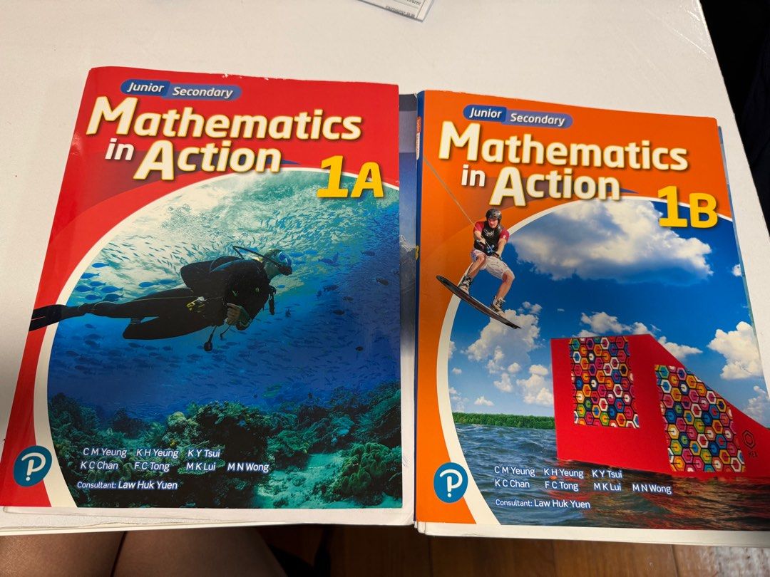 Pearson - Junior Secondary Mathematics in Action 1A & 1B (Modular ...