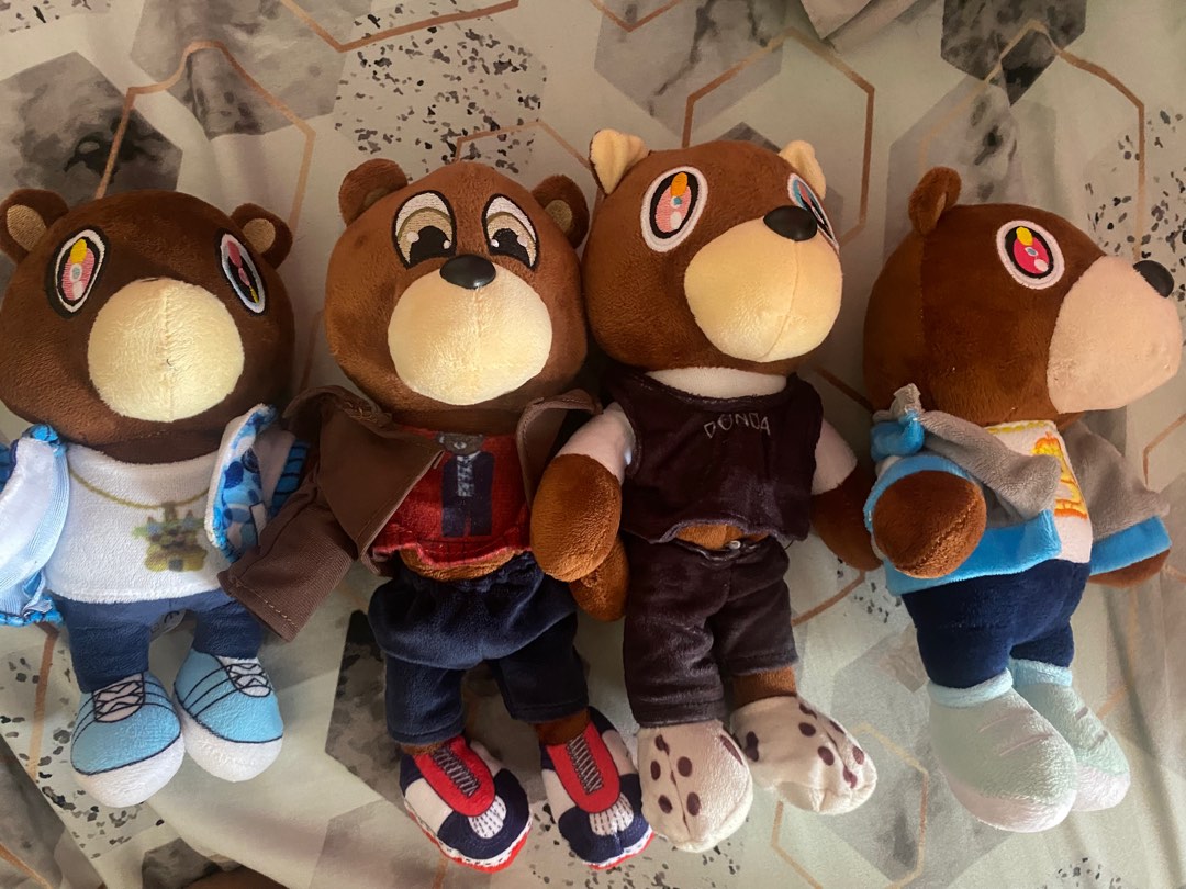 Kanye West Bear, Hobbies & Toys, Toys & Games on Carousell