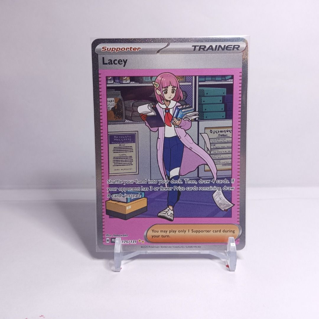 Lacey 175/131 - Pokemon Card - PRISMATIC EVOLUTIONS - Special ...