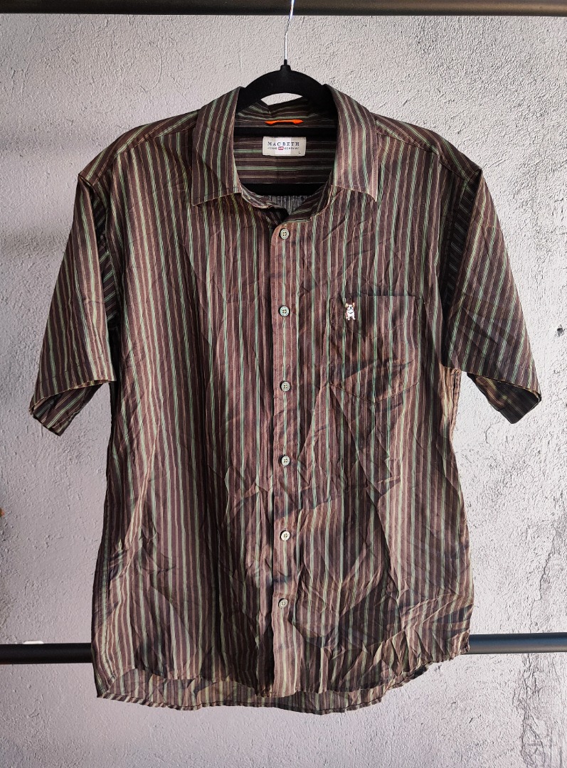 Macbeth Polo Pug patch, Men's Fashion, Tops & Sets, Tshirts & Polo ...