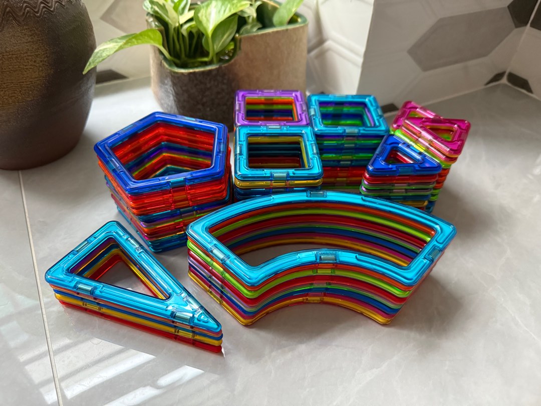 Magformer Magnetic Tiles, Hobbies & Toys, Toys & Games on Carousell