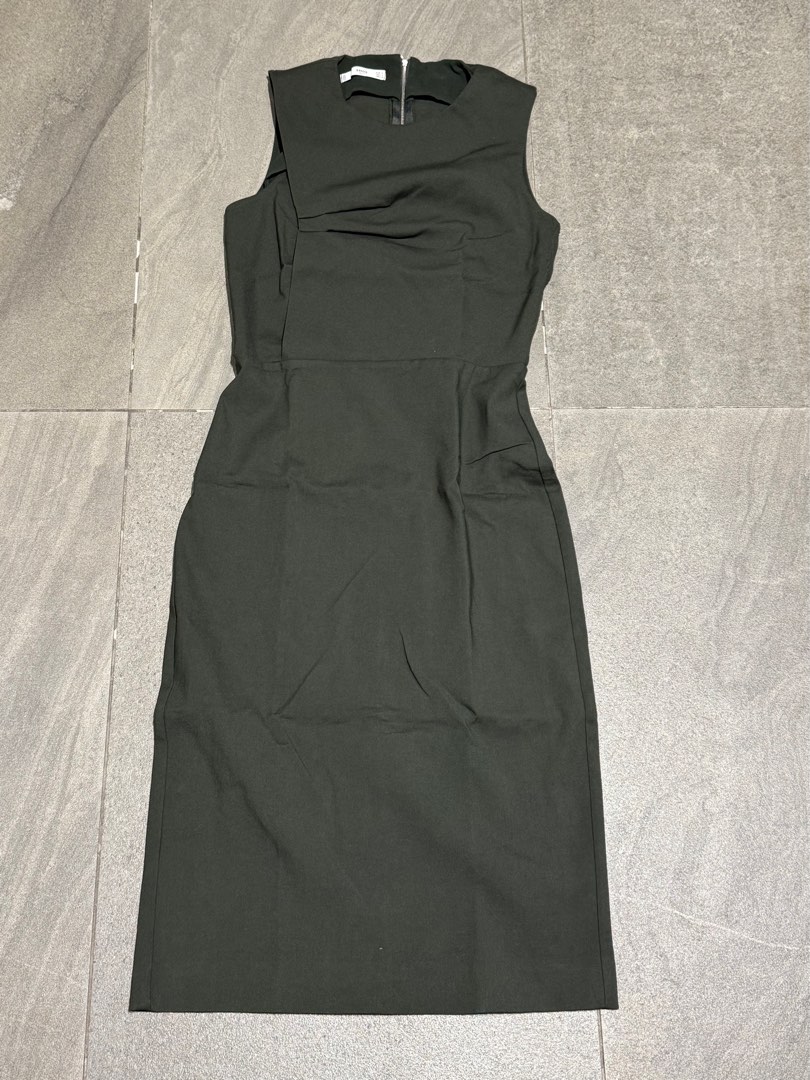 Mango Green Office Formal Dress, Women's Fashion, Dresses & Sets ...