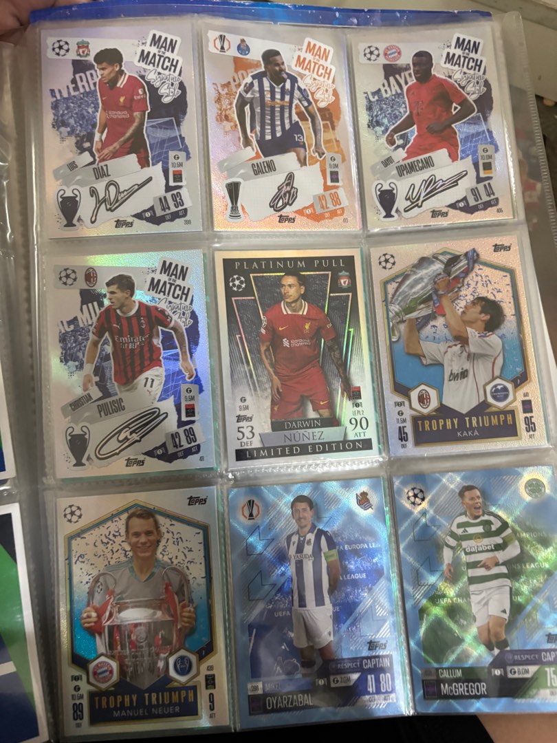 Match attax cards 24/25, Hobbies & Toys, Toys & Games on Carousell