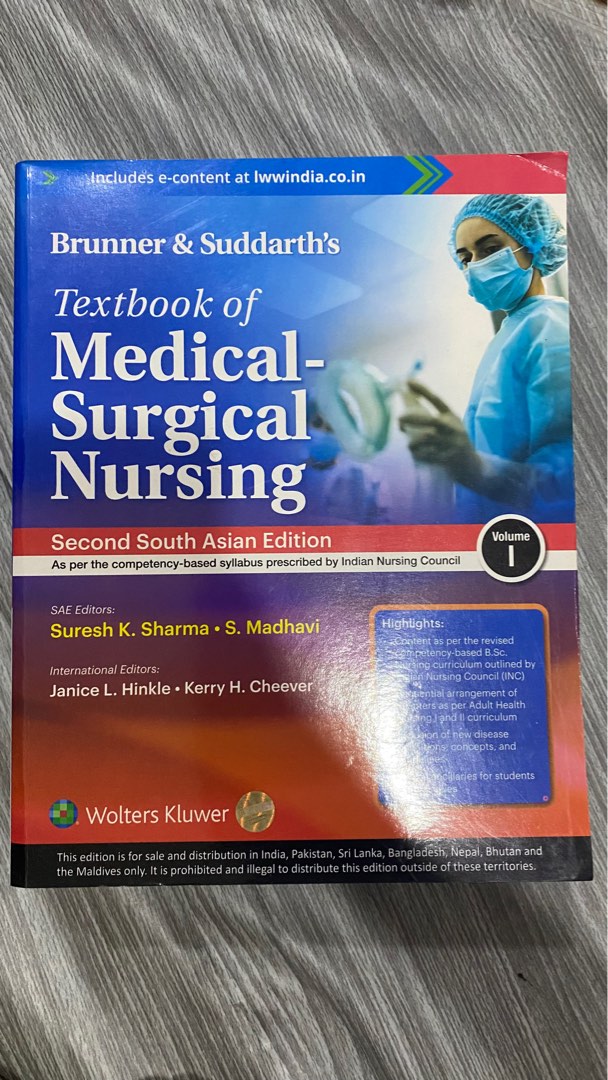Medical surgical Nursing, Hobbies & Toys, Books & Magazines, Textbooks ...
