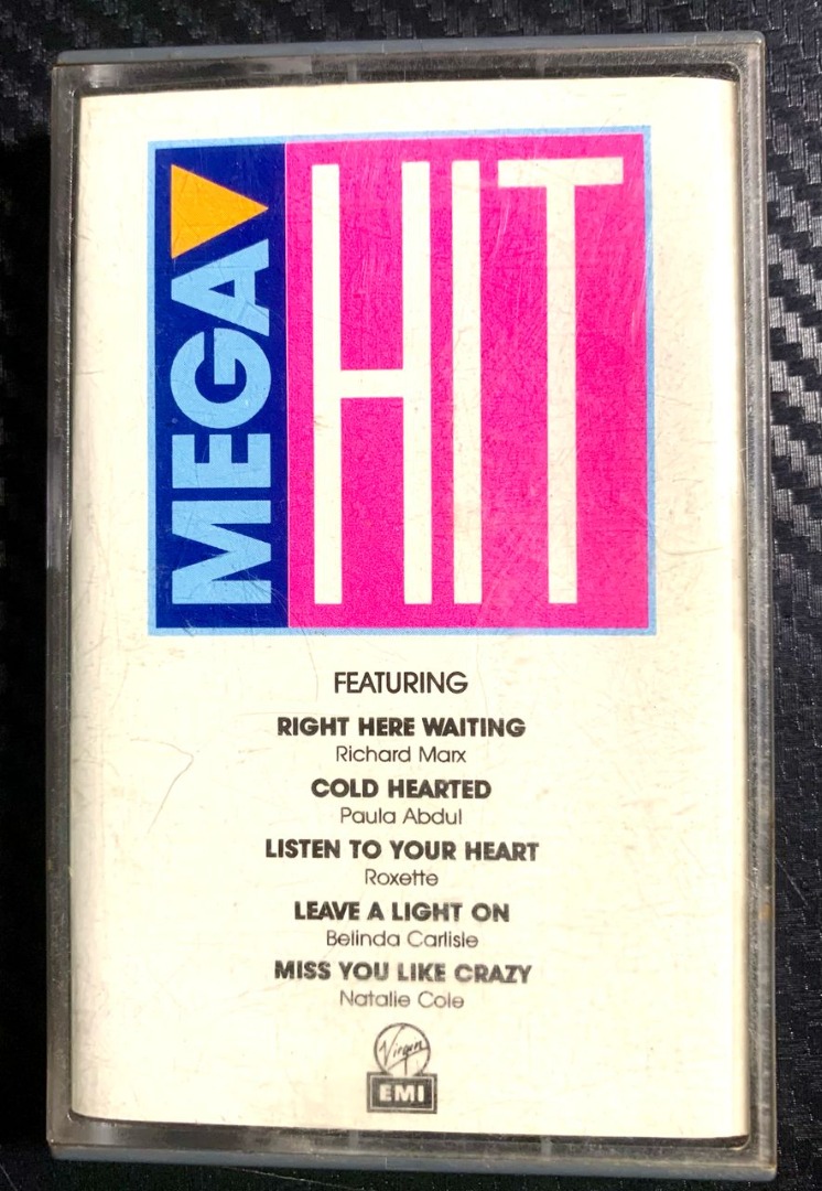 Mega Hit Compilation Vol 1 (CASSETTE EMI, MY, 1990) DCG42, Hobbies ...