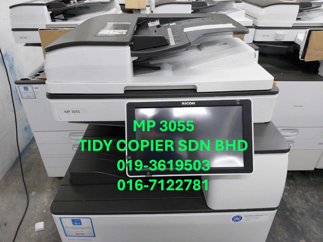 MESIN PRINTER BLACK & WHITE MP 3055, Computers & Tech, Printers ...