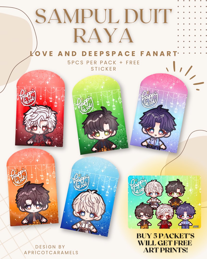 Mini Sampul Raya LNDS In Baju Melayu, Hobbies & Toys, Stationery ...