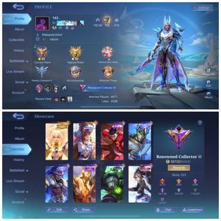 ACC MLBB, Video Gaming, Video Games, Others on Carousell