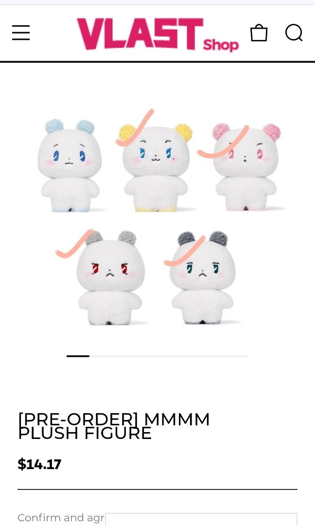 PLAVE MD HAPPY PLAVE DAY - MMMM PLUSH FIGURE - moi miimu muhmo meowmi ...