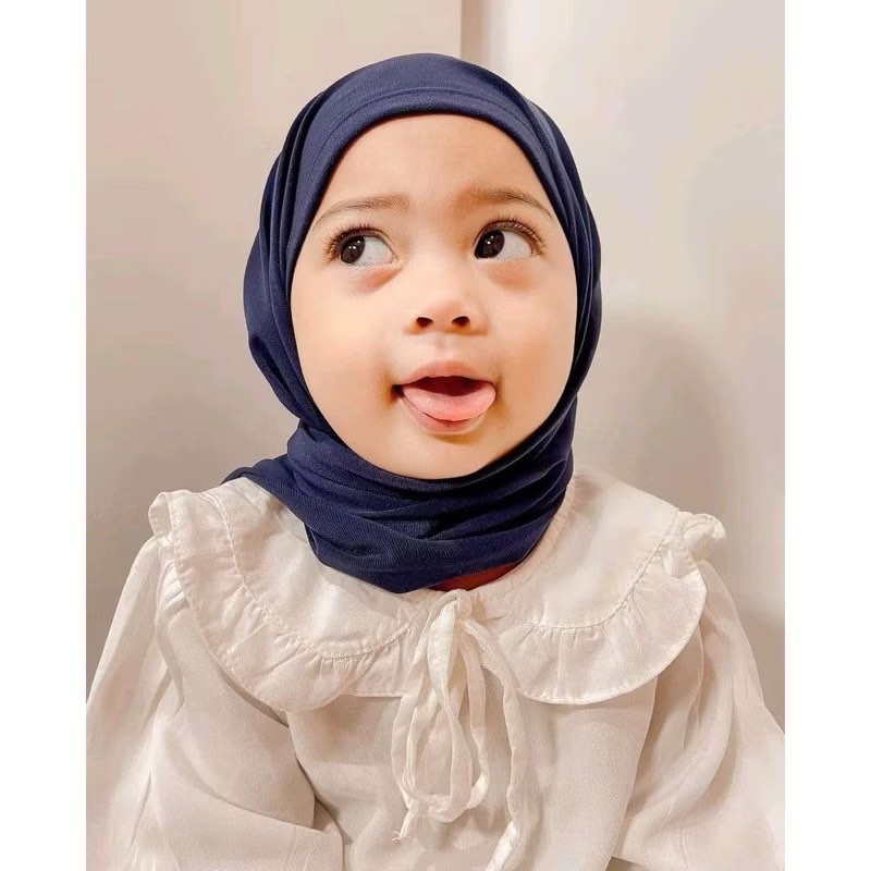 NAVY BLUE| TUDUNG RAYA ANAK BABY KIDS 0-4 TAHUN, Babies & Kids, Babies ...