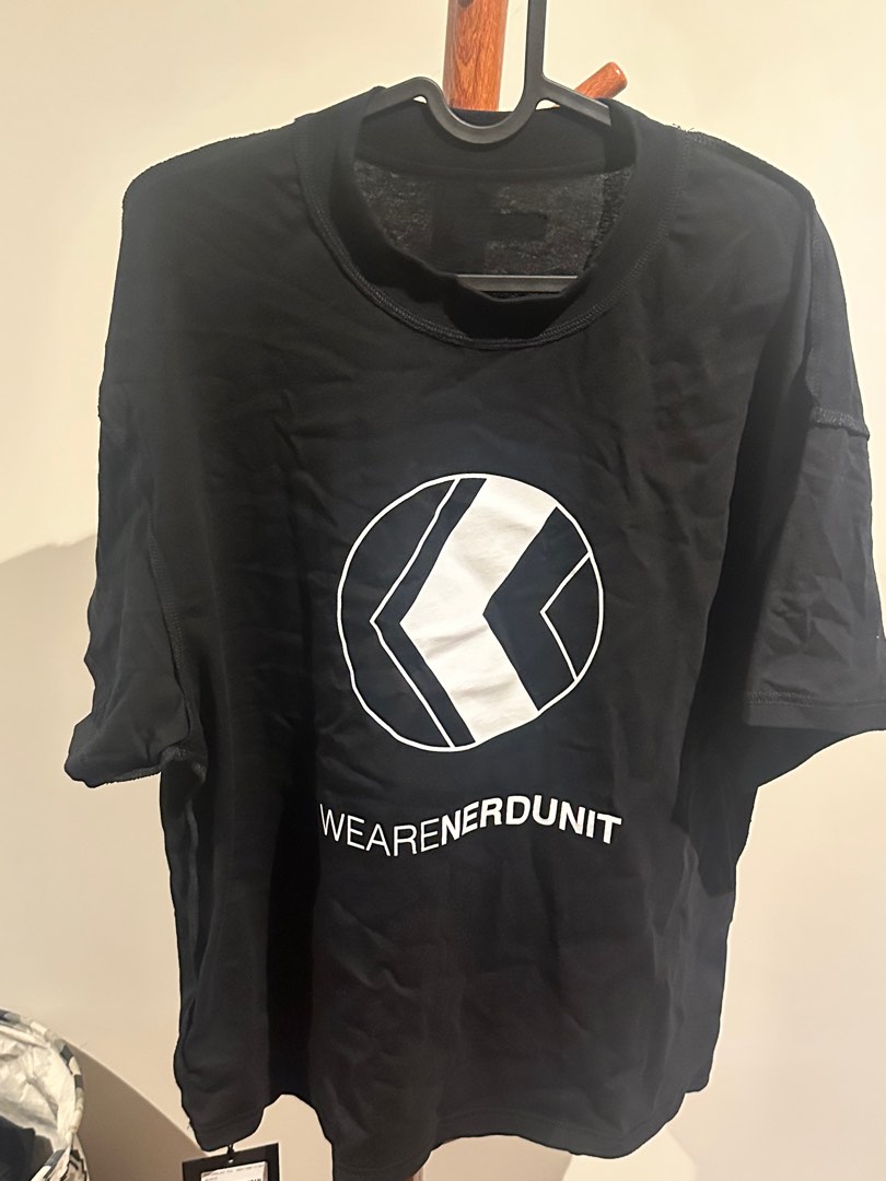 Nerd Unit Basic Logo tee(free sticker set), Men's Fashion, Tops & Sets ...