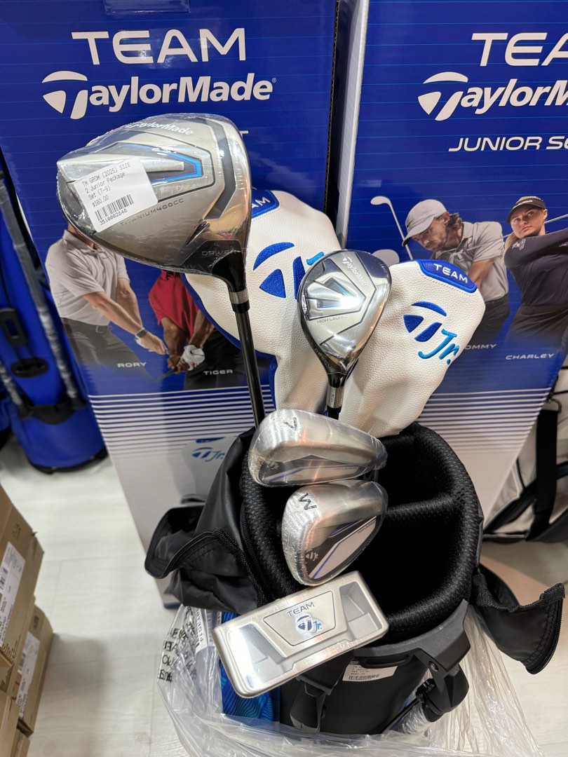 NEW 2025 TaylorMade Junior Package Full Set (SIZE 2) (Age 5-7) (Driver ...