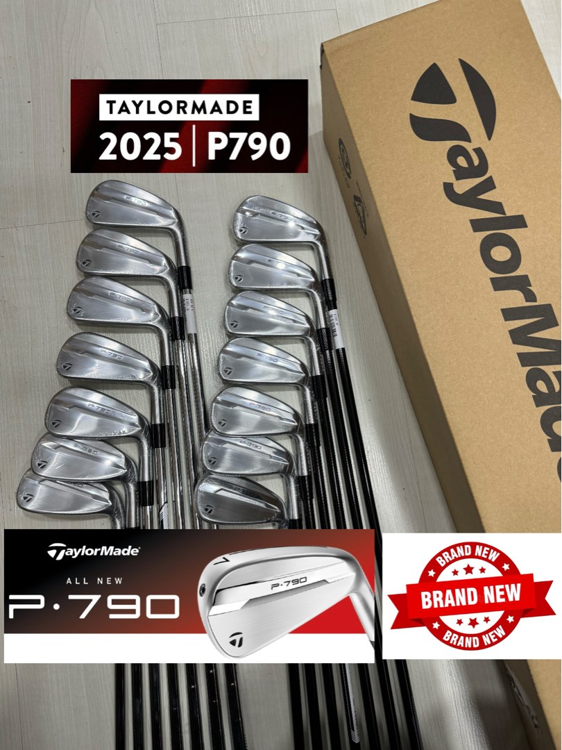 NEW 2025 TaylorMade P790 Irons (4-P) (7 Pieces) [With NSPRO NEO Steel ...