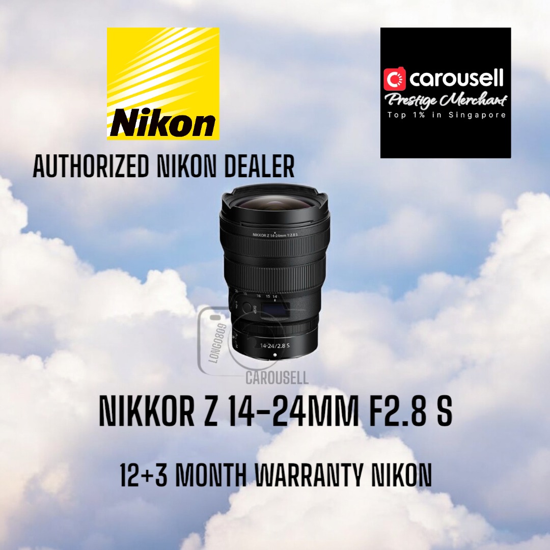 NIKKOR Z 14-24MM F2.8 S/NIKON Z 14-24MM/NIKON 1424, Photography, Lens ...