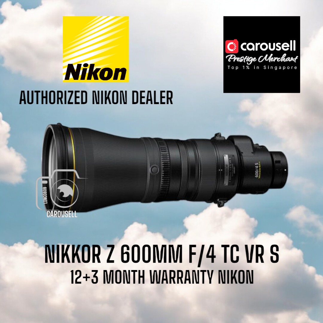 NIKKOR Z 600MM F4 TC VR S / NIKON 600MM F4 TC VR S / NIKON 600F4 / Nikon 600mm f4, Photography ...