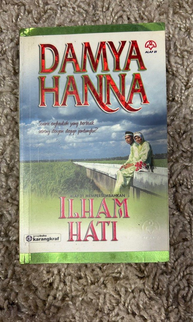 Novel - Ilham Hati - Damya Hanna, Hobbies & Toys, Books & Magazines ...