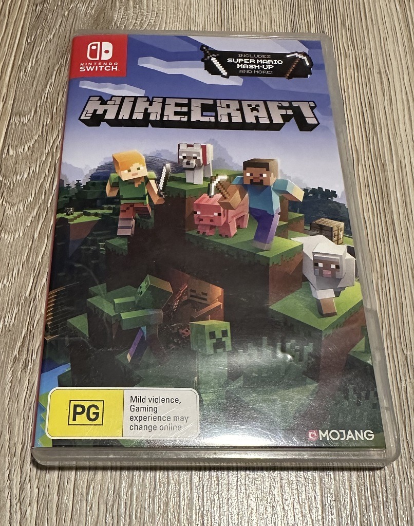 NSW Nintendo Minecraft Nintendo Switch Original Used Physical Game Card ...