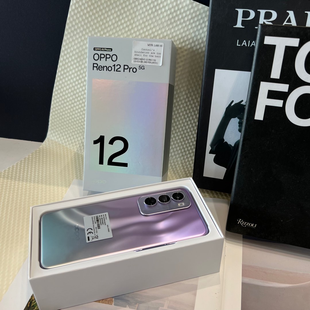 Oppo Reno 12 Pro 5G 512GB Nebula Silver, Mobile Phones & Gadgets ...