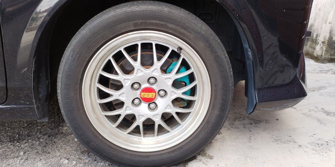 Original JDM Sport rim BBS Subaru Forged 16' pcd 5x100, Auto ...