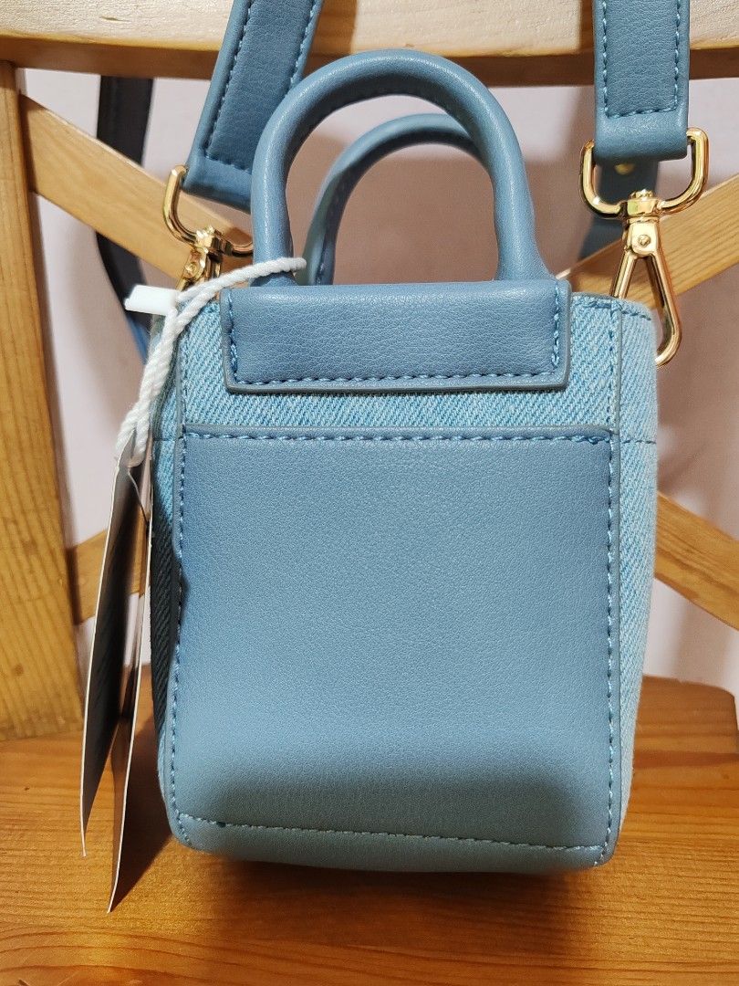 Pedro Nicola Micro Bag - Denim Blue, Women's Fashion, Bags & Wallets ...