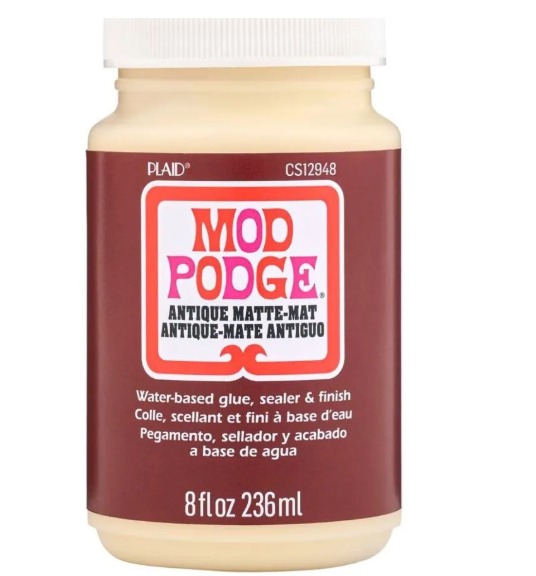 Plaid Mod Podge - Antique Matte 8 oz, Hobbies & Toys, Stationary ...