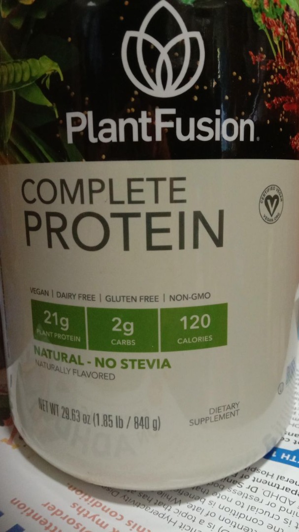 plantfusion complete protein plant fusion no stevia naturally flavored ...