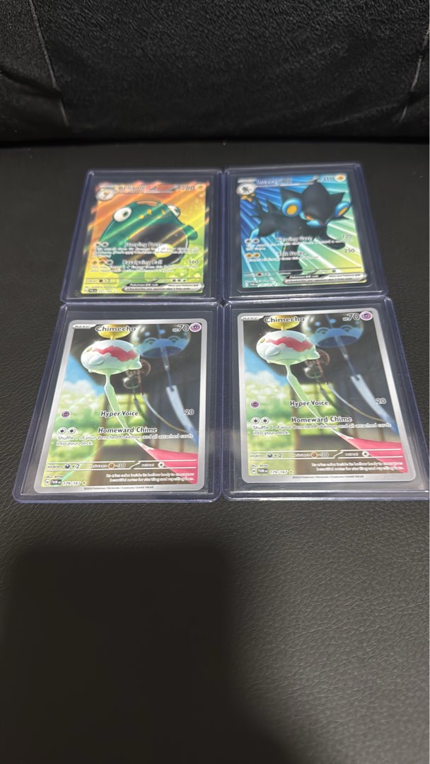 Pokemon Cards (bellibot, chimecho, luxray), Hobbies & Toys, Toys ...