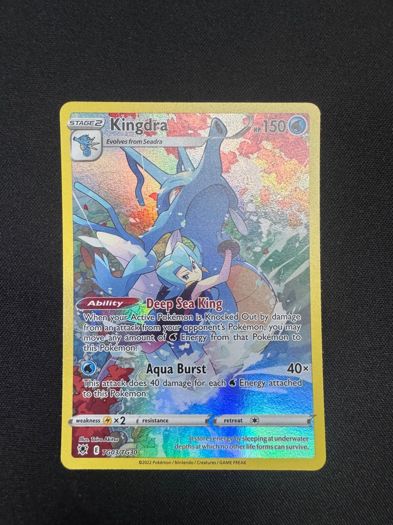 [Pokemon TCG] Kingdra TG03/TG30 Astral Radiance Trainer's Gallery ...