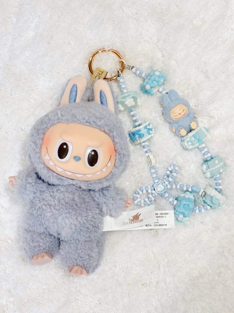 Pop Mart Labubu Macaroon Version 1 with Phone / Bag Chain, Hobbies ...