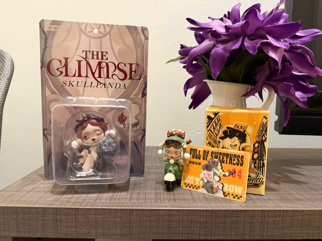 Pop Mart SKULLPANDA The Glimpse Figure, Hobbies & Toys, Toys & Games on ...