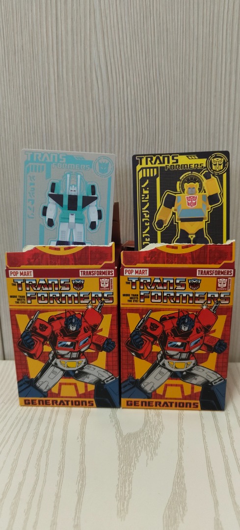 Pop Mart Transformers Generations Bumblebee and Sixshot available for ...