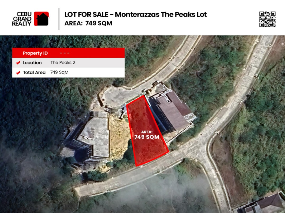 Prime Residential Lot with City Views Monterazzas The Peaks, Property ...