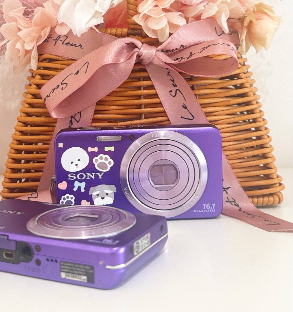 Purple sony cybershot w630 digital camera digicam vintage, Photography ...