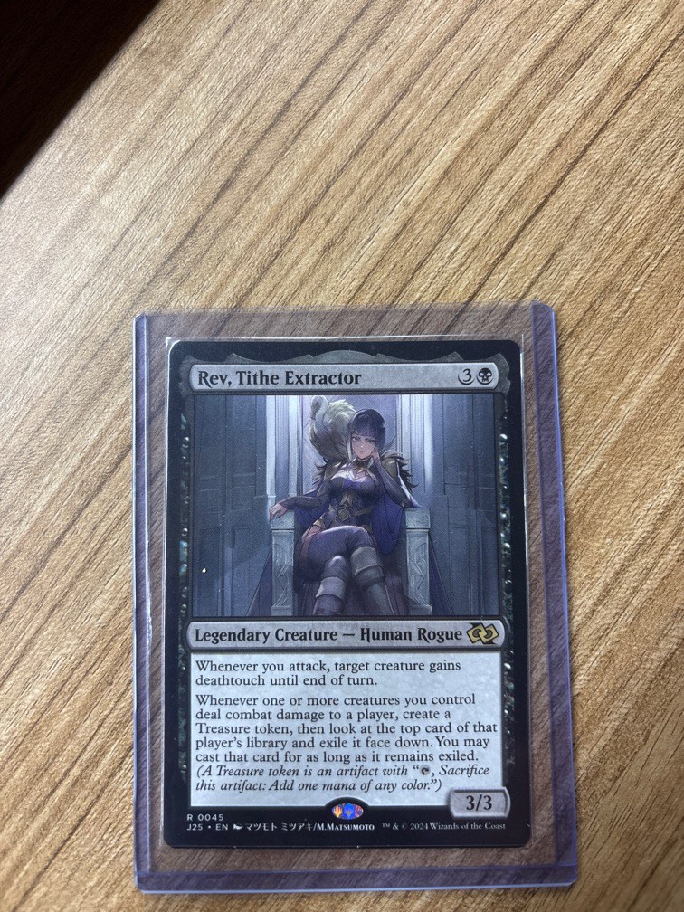 Rev, Tithe Extractor MTG Foundations Jumpstart Booster (Japanese Art ...