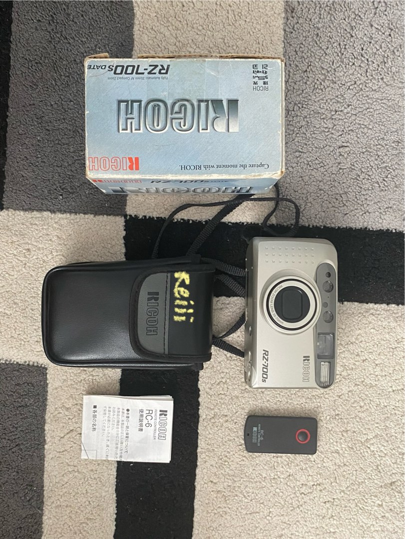 Ricoh RZ-700s Film Camera, Photography, Cameras on Carousell
