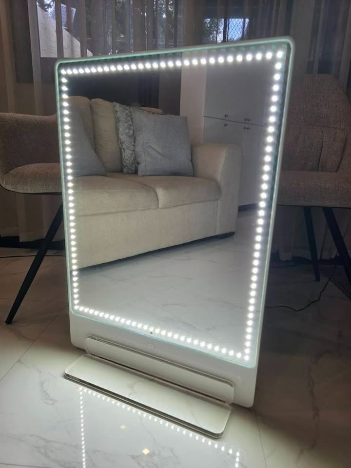 RIKI TALL LARGE LED VANITY MIRROR (PRE-LOVED), Furniture & Home Living ...