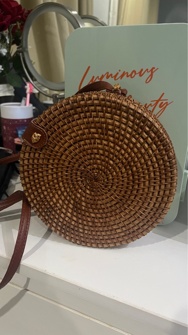 rotan bag, Women's Fashion, Bags & Wallets, Cross-body Bags on Carousell