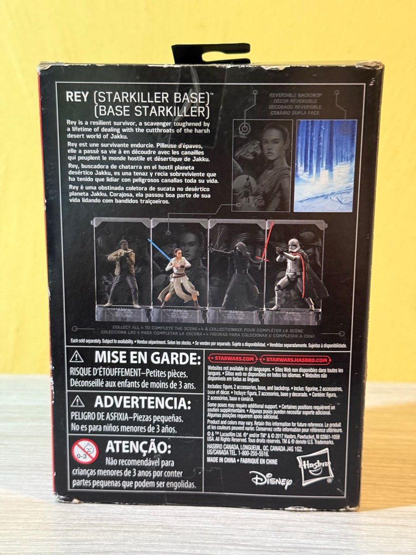 (SALE) Star Wars Black Series Rey Starkiller Base Titanium Series ...