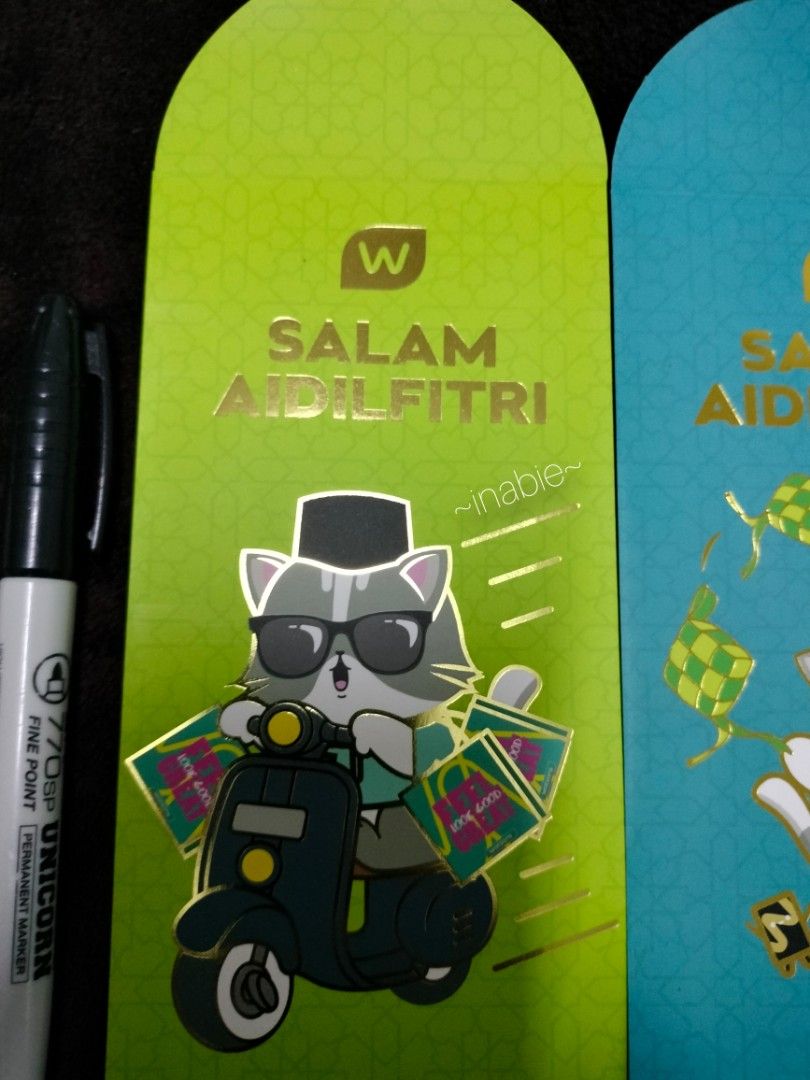 WATSONS 2024 Sampul Duit Raya SDR Kucing Cat 3 pcs in 1 Set, Hobbies ...