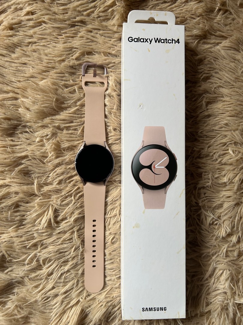 Samsung Galaxy Watch 4 (Pink Gold), Mobile Phones & Gadgets, Wearables ...