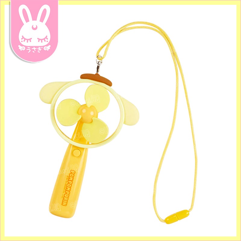 Sanrio Original Pompompurin Personal Mini Cooling Fan Necklace ...